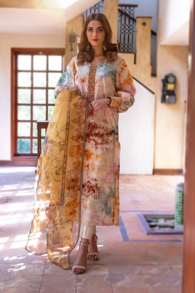 Stitched Lawn Collection 2021 Online in UK, USA & Pakistan